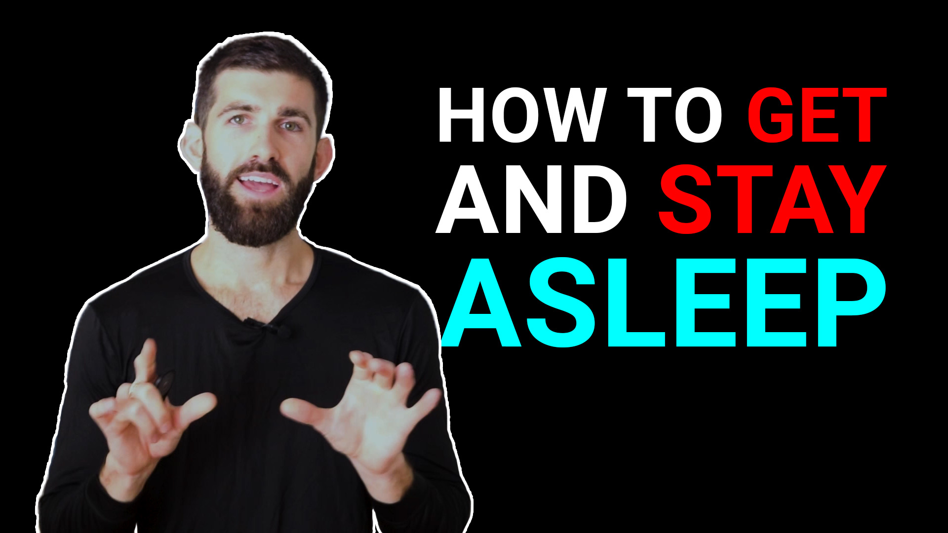 How To Get And Stay Asleep – Devin Burke
